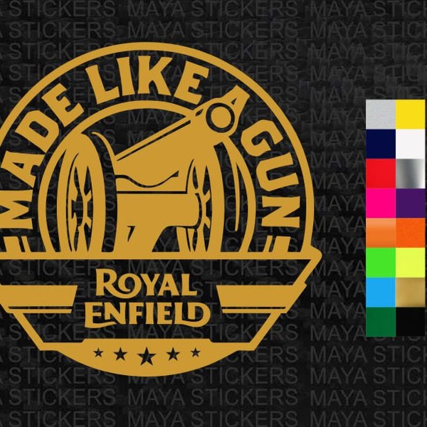 Royal Enfield Sticker - Etsy