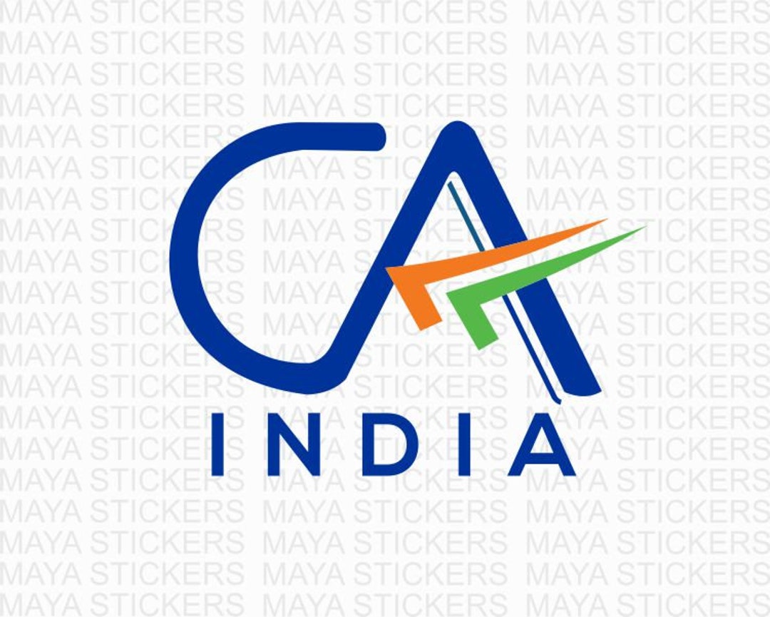 CA. Chartered Accountant India 2023 Logo Stickers - Etsy