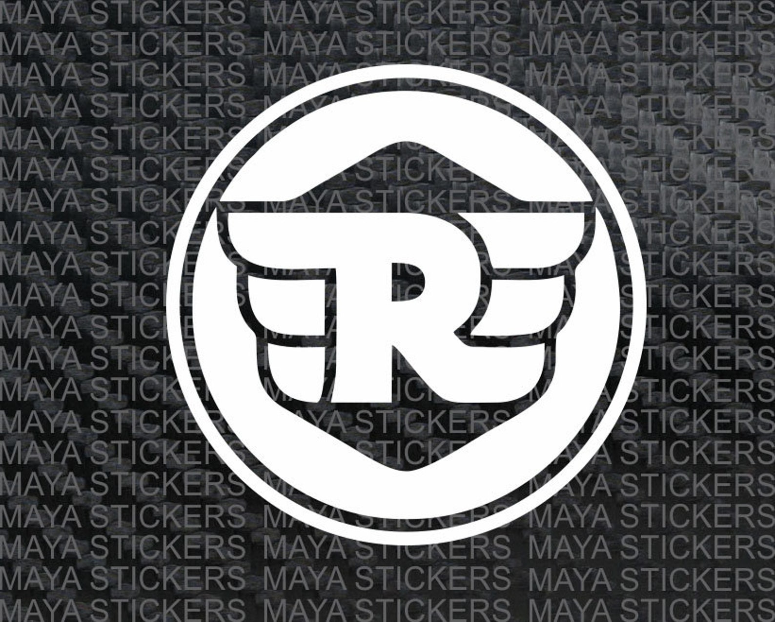 Buy Royal Enfield New 'R' Logo Stickers for Motorcycles and Helmets ...