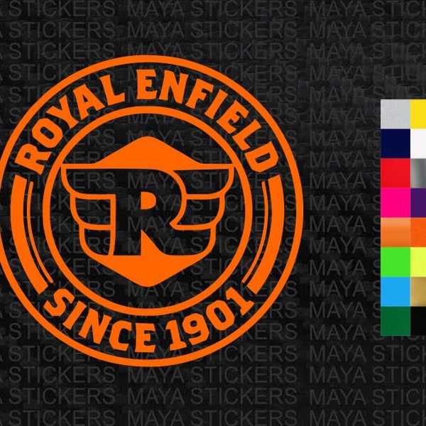 Royal Enfield Sticker - Etsy