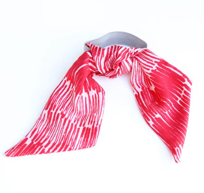 Cherry Splash Pony Scarf - Etsy