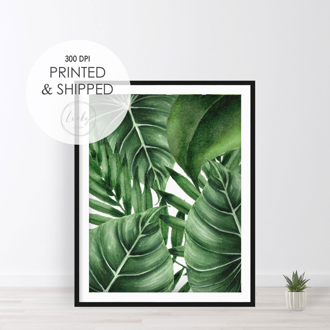 Tropical Leaf, Monstera Leaves, Tropical Leaves, Tropical Wall Decor ...