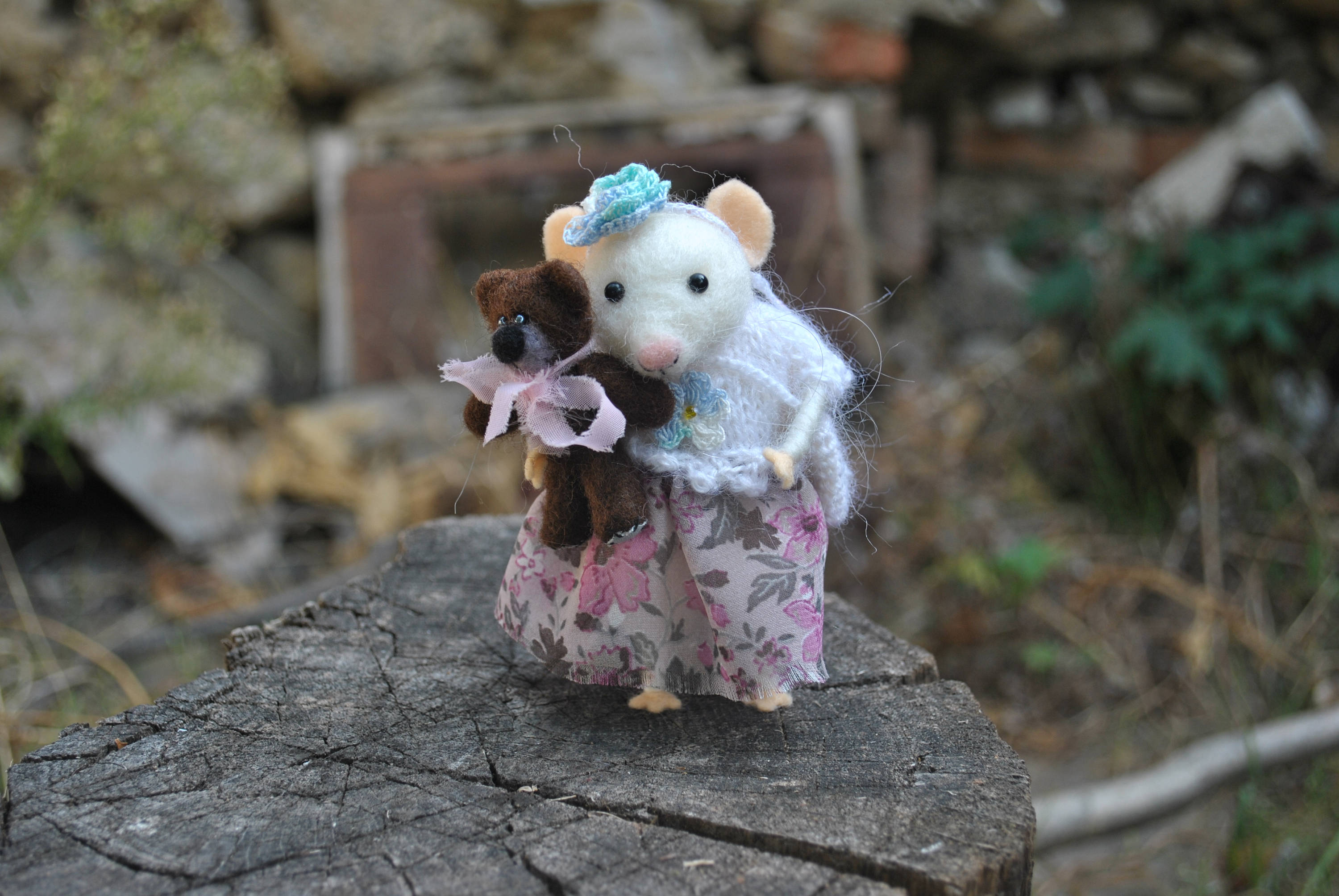 Little Mouse Needle Felted Mouse Needle Felt Mouse Felted - Etsy