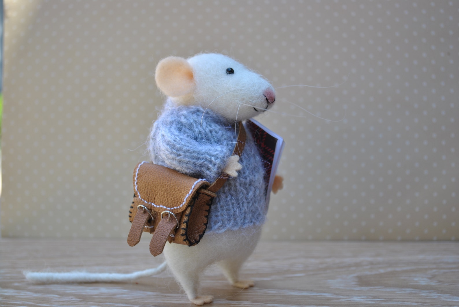 Wool Rat Funny Gift Needle Felted Rat Miniature Animal Felt - Etsy