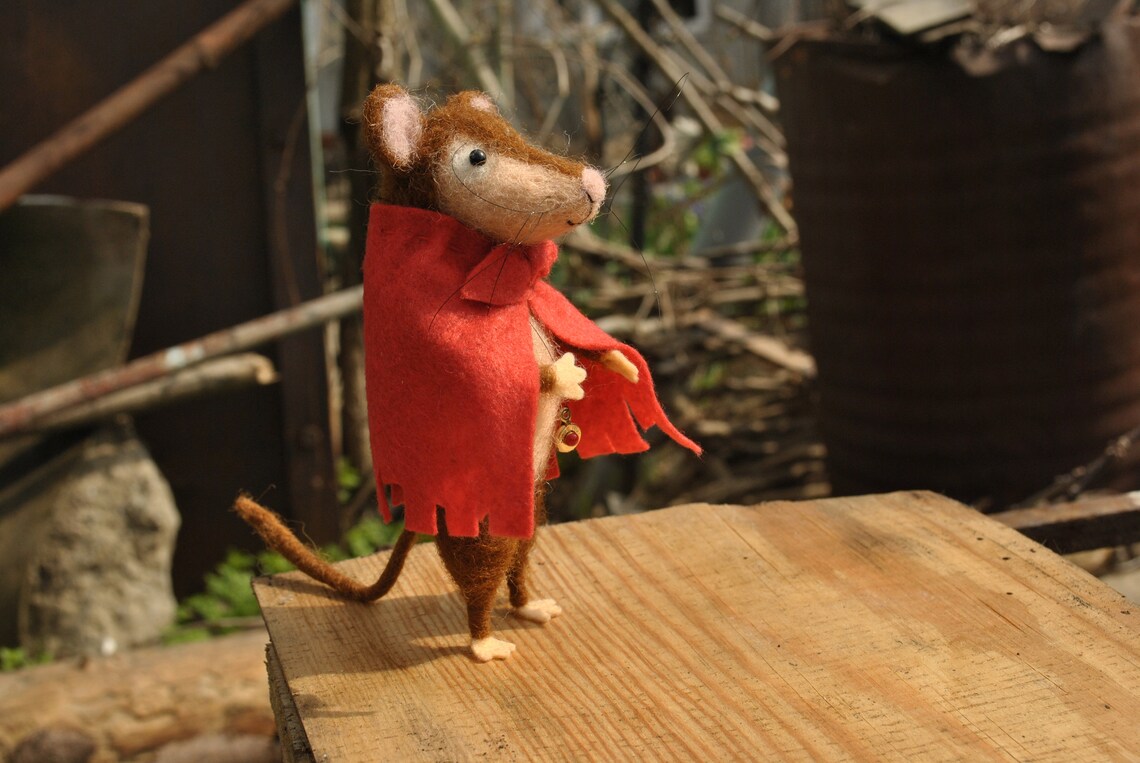 Cute Brown Mouse the Secret of Nimh Inspired Toy Mrs. Brisby - Etsy