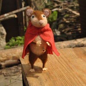 Cute Brown Mouse the Secret of Nimh Inspired Toy Mrs. Brisby Needle ...