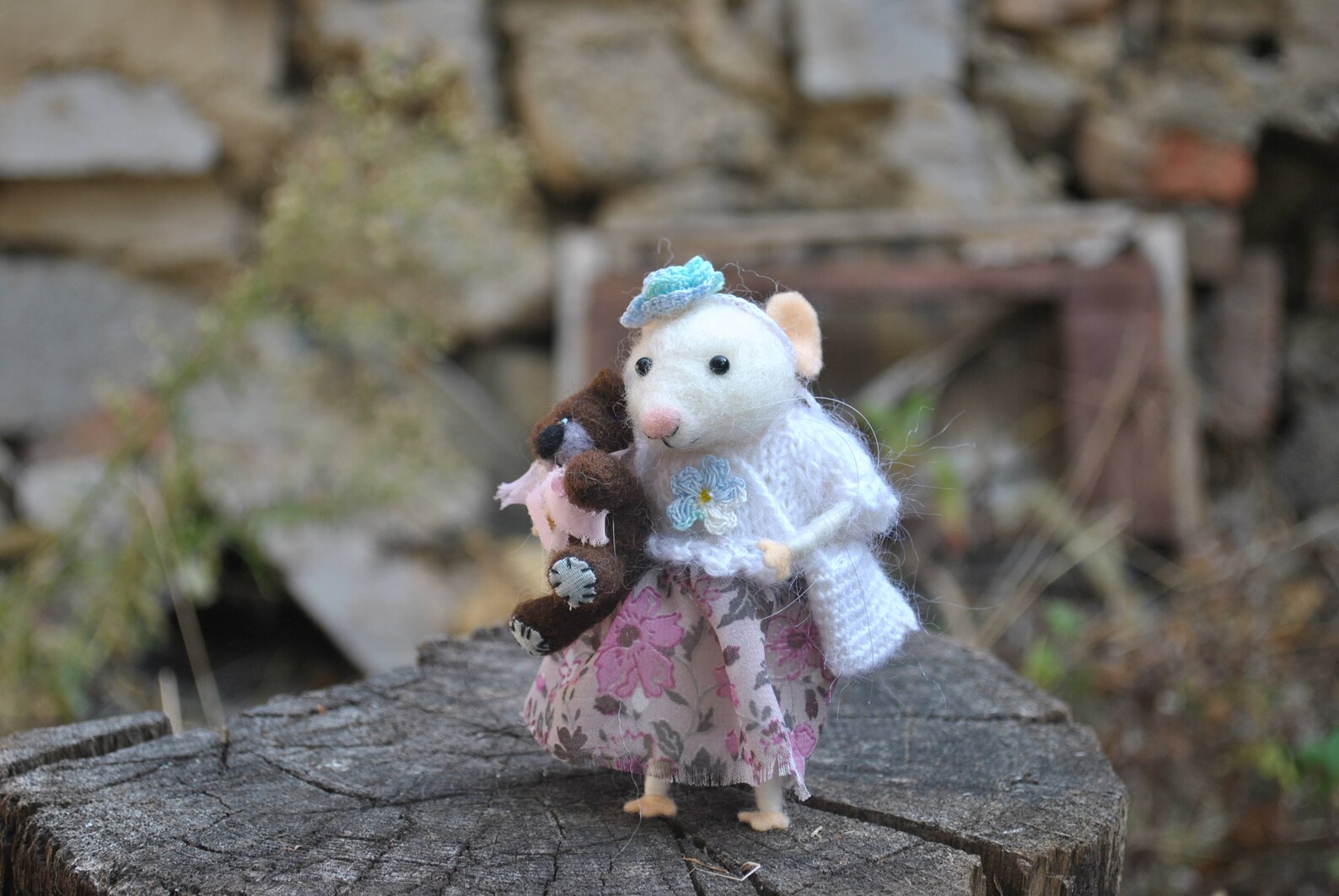 Little Mouse Needle Felted Mouse Needle Felt Mouse Felted - Etsy