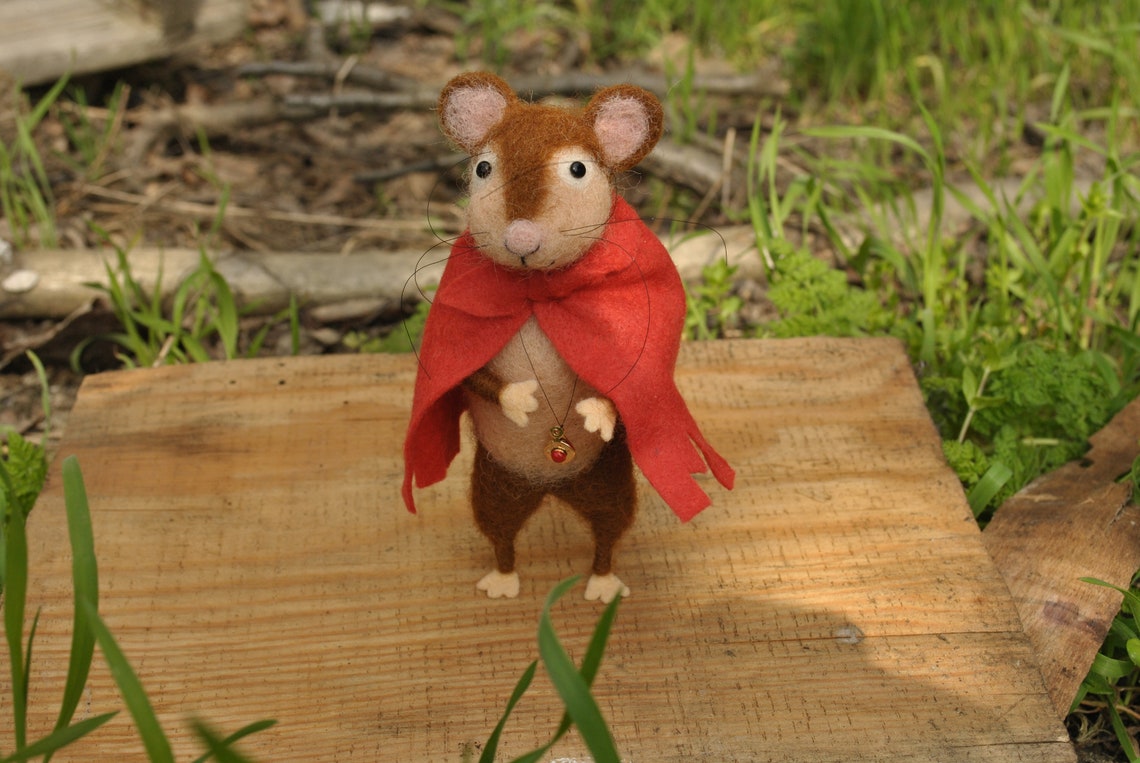 Cute Brown Mouse the Secret of Nimh Inspired Toy Mrs. Brisby | Etsy