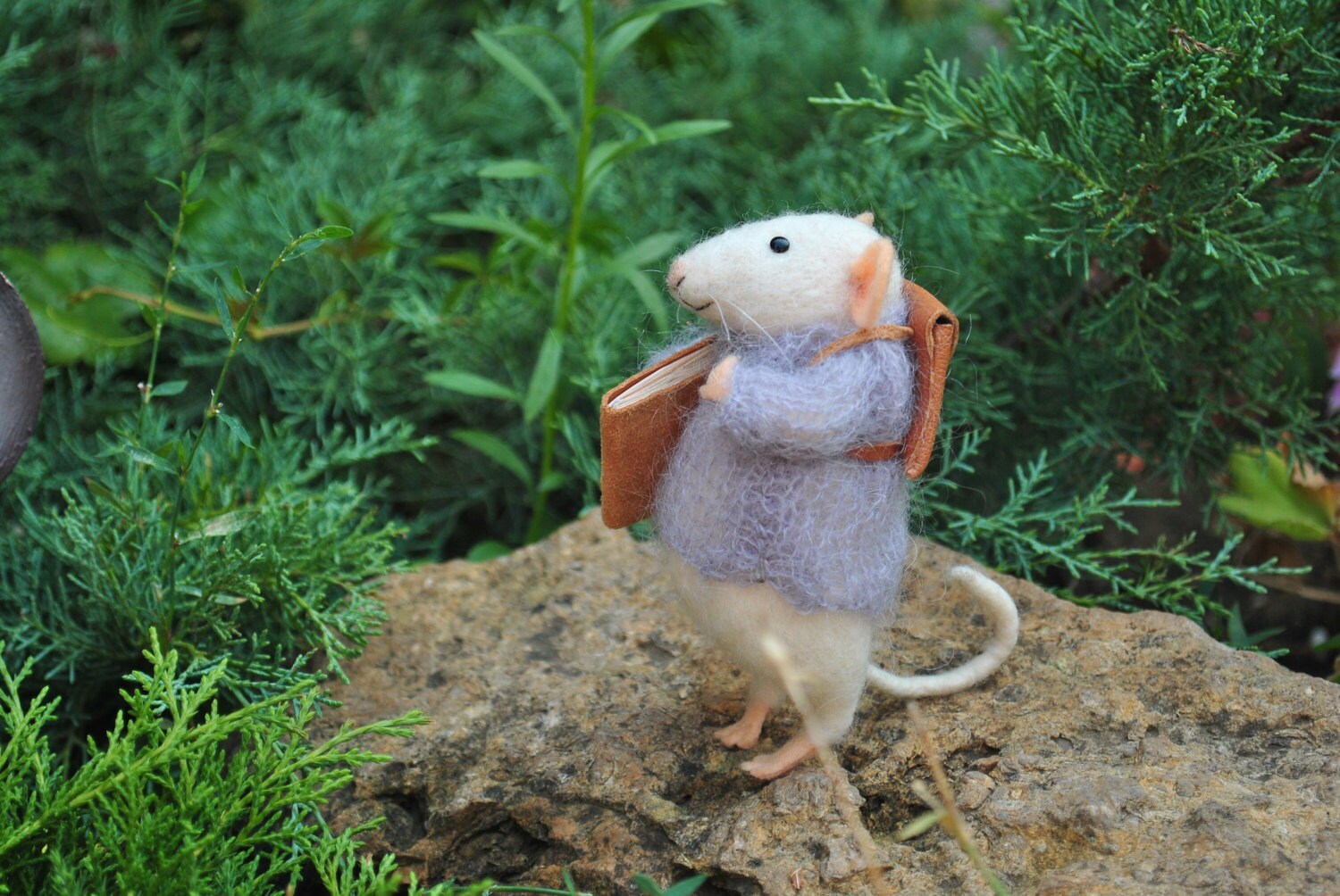 Wool Mouse Needle Felted Mouse Miniature Animal Felt Mouse - Etsy