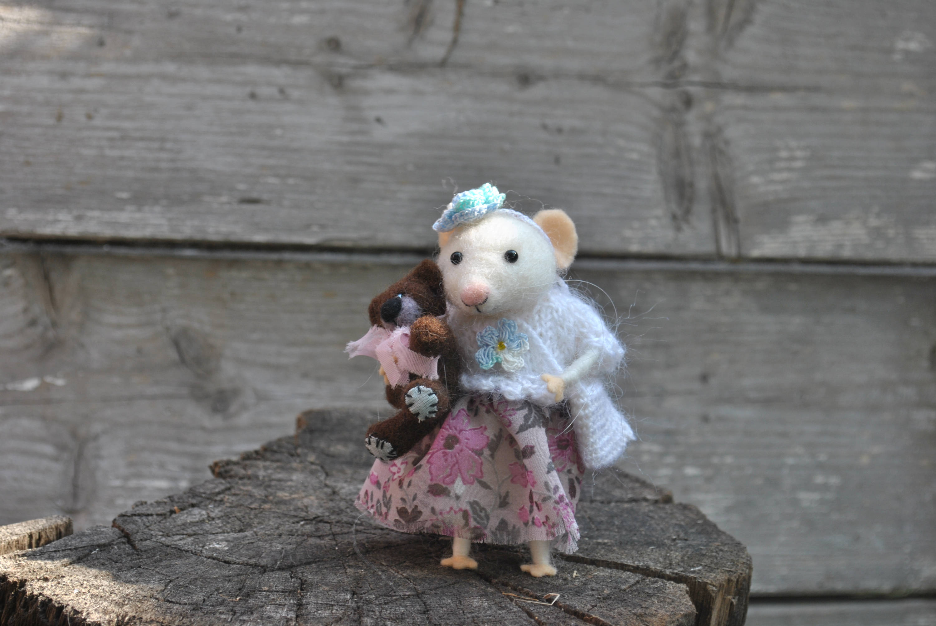 Little mouse needle felted mouse Needle felt mouse Felted | Etsy