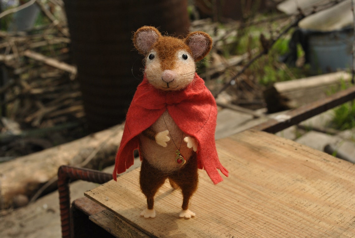 Cute Brown Mouse the Secret of Nimh Inspired Toy Mrs. Brisby - Etsy