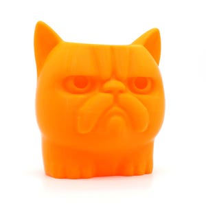 Grumpy Cat 3D Printed Planter – Funny Succulent Pot, Made in the USA - Etsy
