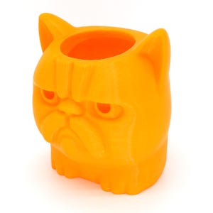Grumpy Cat 3D Printed Planter – Funny Succulent Pot, Made in the USA - Etsy