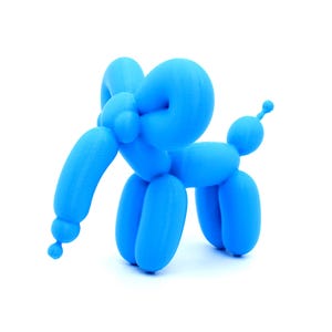 Whimsical 3D Printed Balloon Elephant - Unique Desk Decor or Gift - Etsy