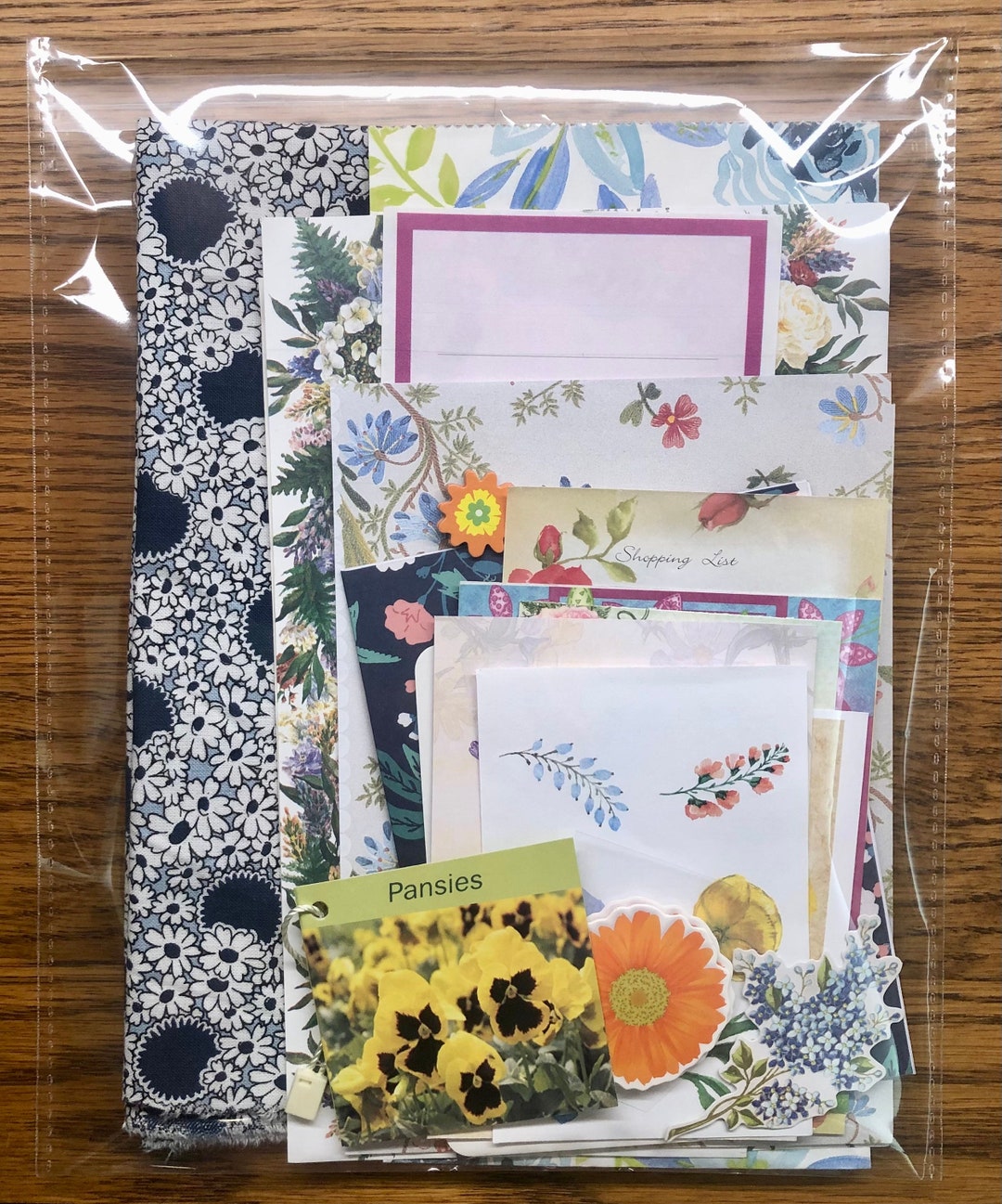 Flower Journal Kit - Etsy