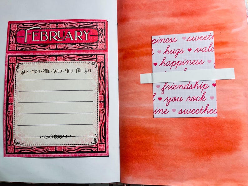 Lace/heart Valentine Journal - Etsy