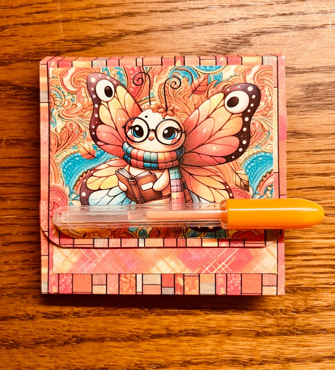 Butterfly Sticky Note Pad - Etsy