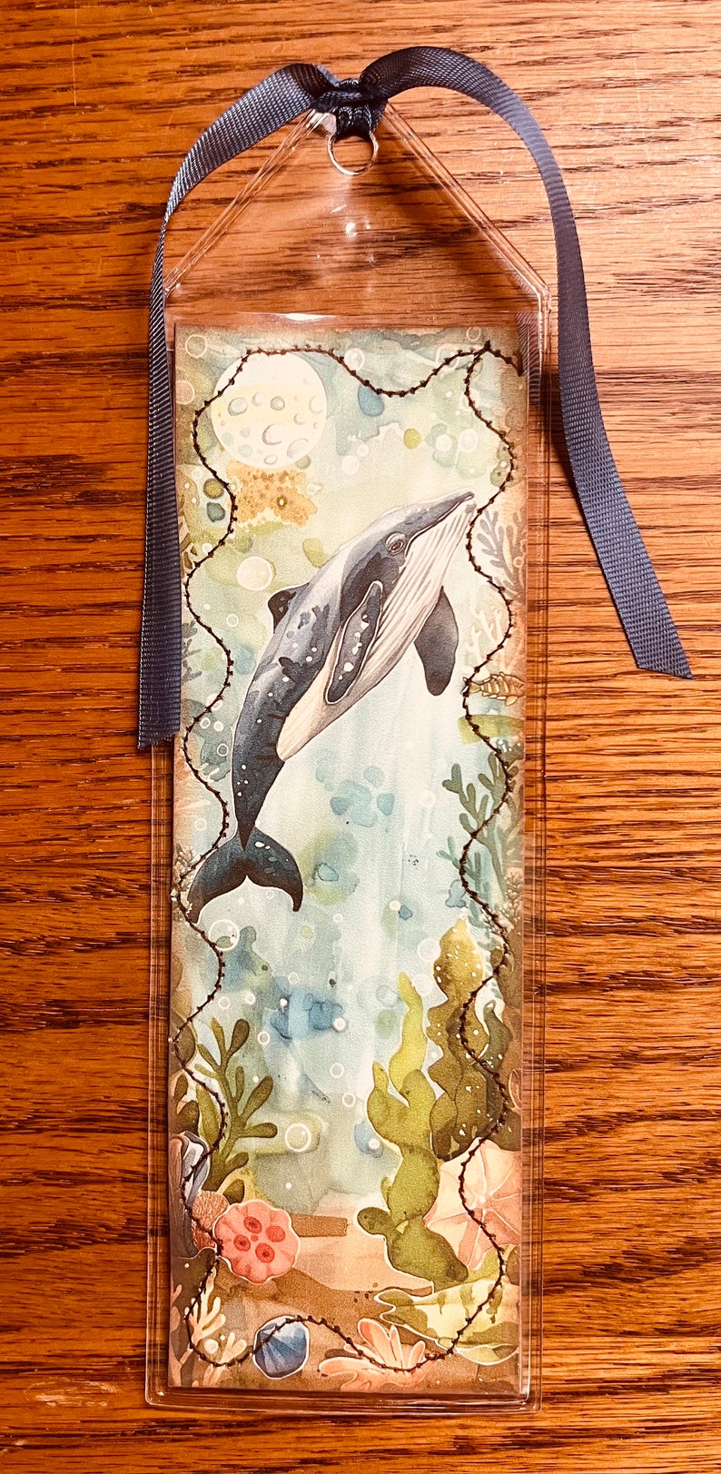 Ocean/dolphin Bookmarks - Etsy