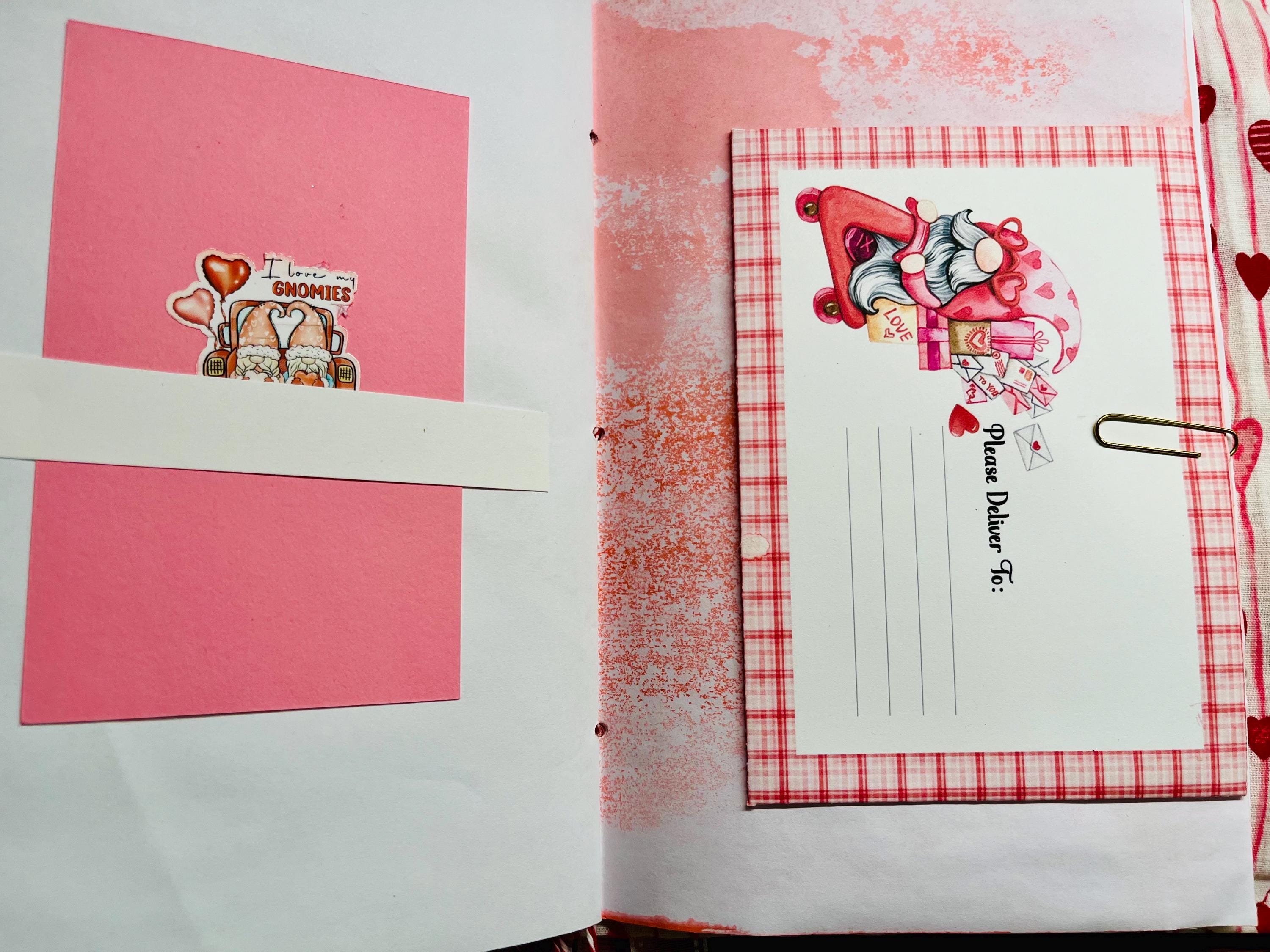 Lace/heart Valentine Journal - Etsy