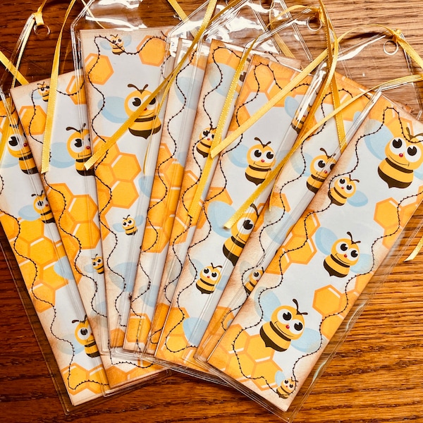 Bee Bookmark - Etsy