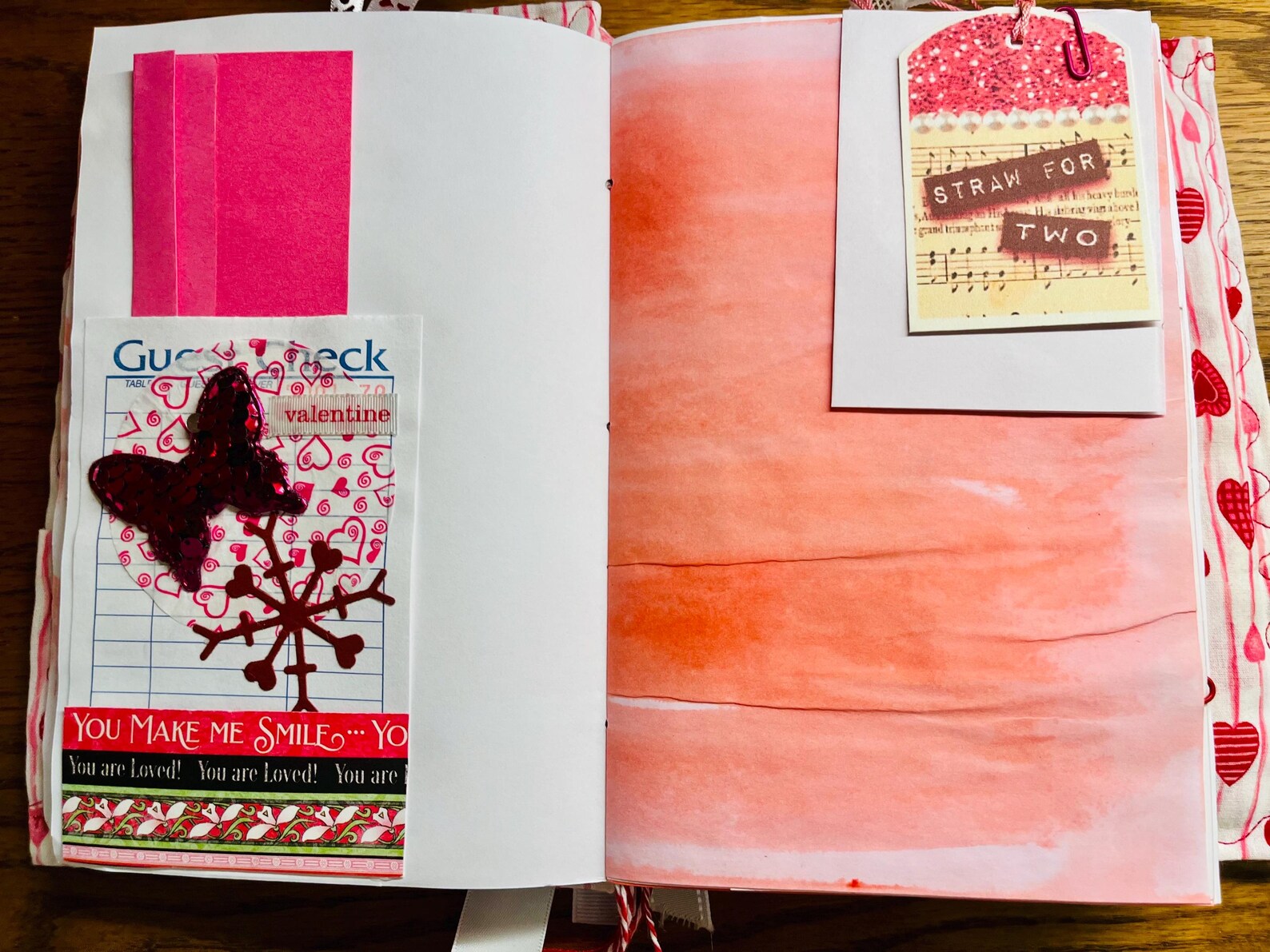 Lace/heart Valentine Journal - Etsy