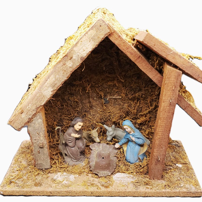 Nativity Stable - Etsy