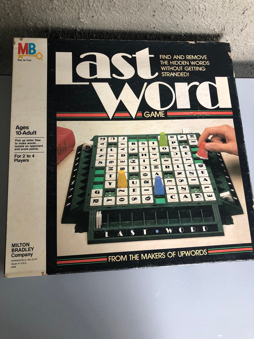 Last Word Game Vintage Board Game 1985 MB - Etsy