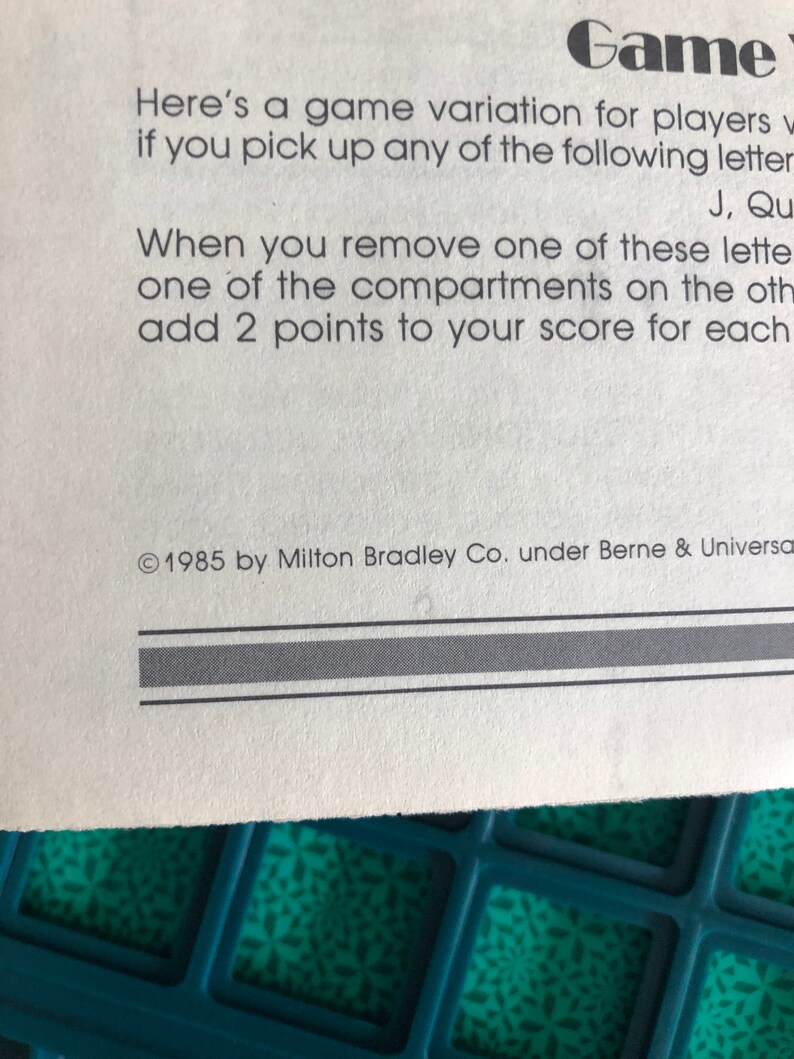 Last Word Game Vintage Board Game 1985 MB - Etsy