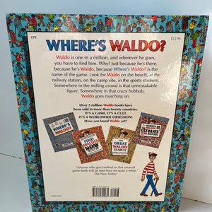 Where's Waldo Book Martin Handford 1987 First US Edition - Etsy