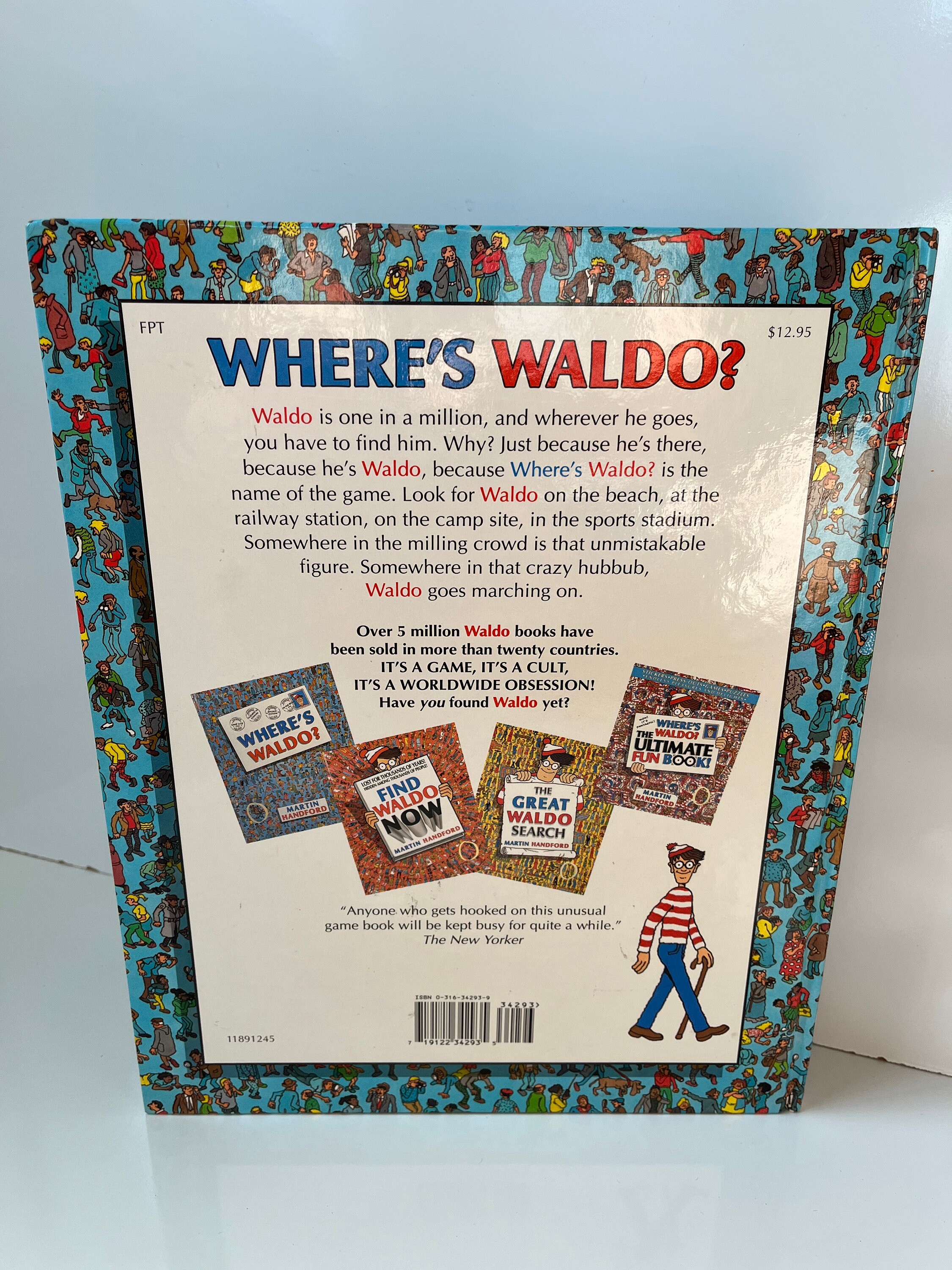 Where's Waldo Book Martin Handford 1987 First US Edition - Etsy
