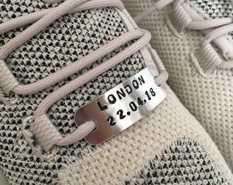 Personalized Metal Shoe Tagscustom Shoelace Bucklesstainless - Etsy