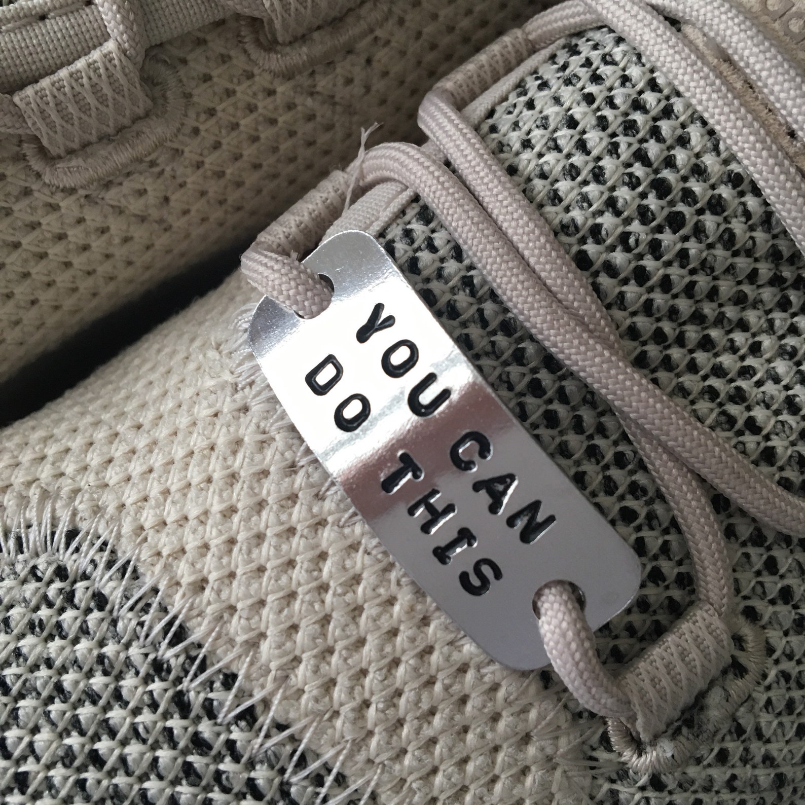 Marathon Trainer Tags Lace Tags Personalised Trainer Tags | Etsy