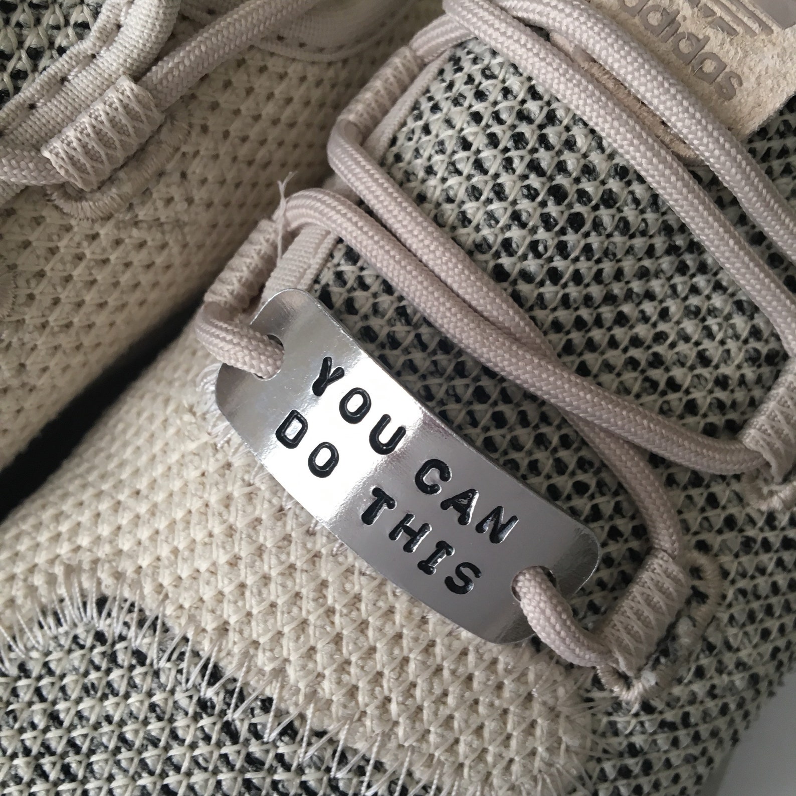 Marathon Trainer Tags Lace Tags Personalised Trainer Tags | Etsy