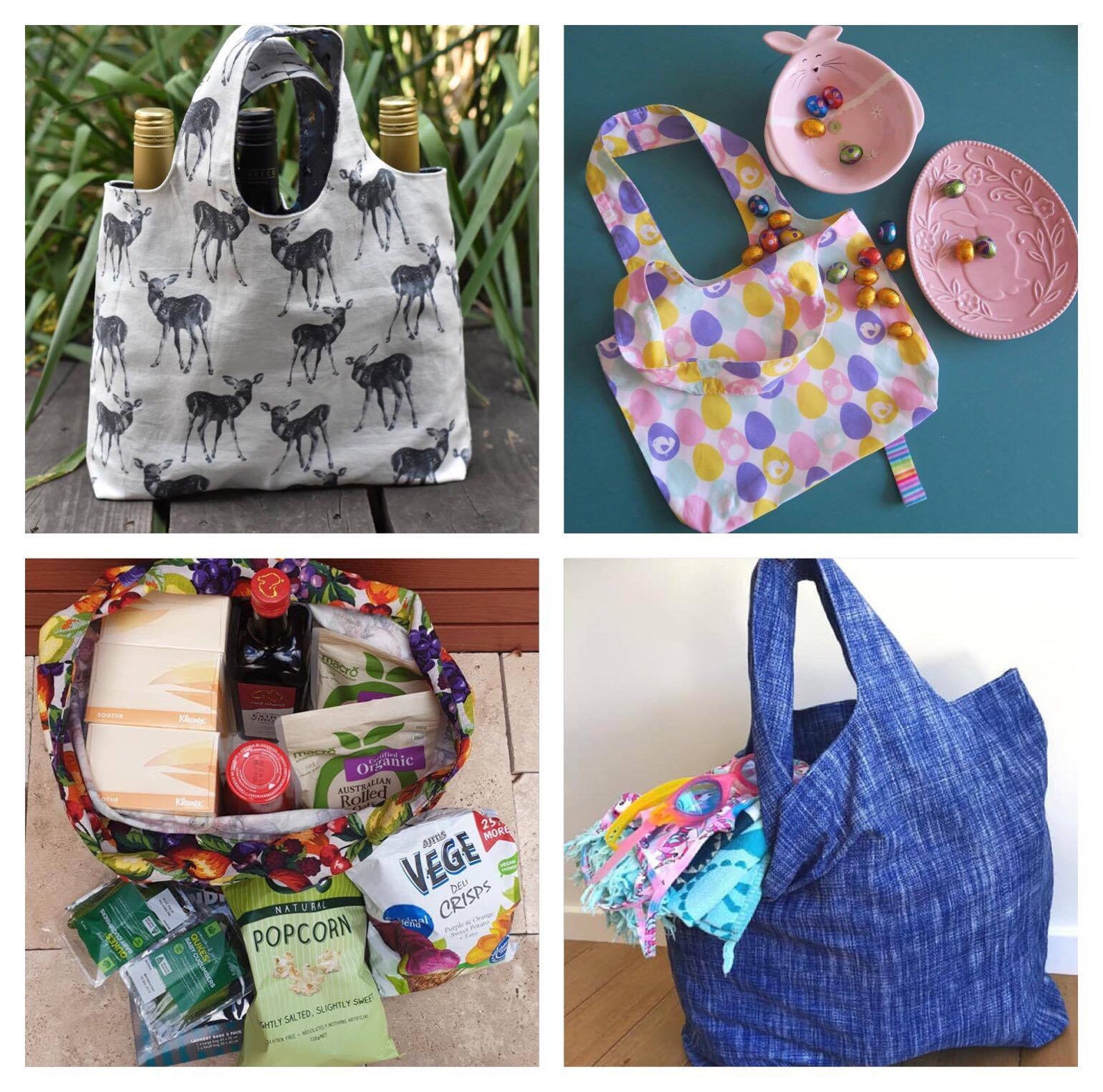 11600 Jenny Tote Bag PDF Pattern - Etsy Australia