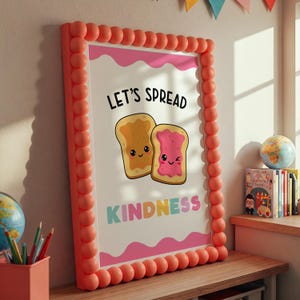 Classroom Posters Set Kindness Smart Cookies Motivational Wall Art Cute ...