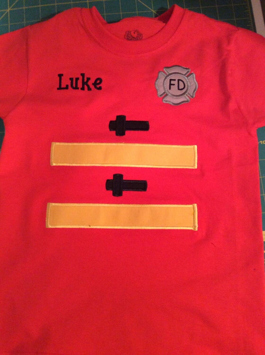 Fireman Shirt | Etsy