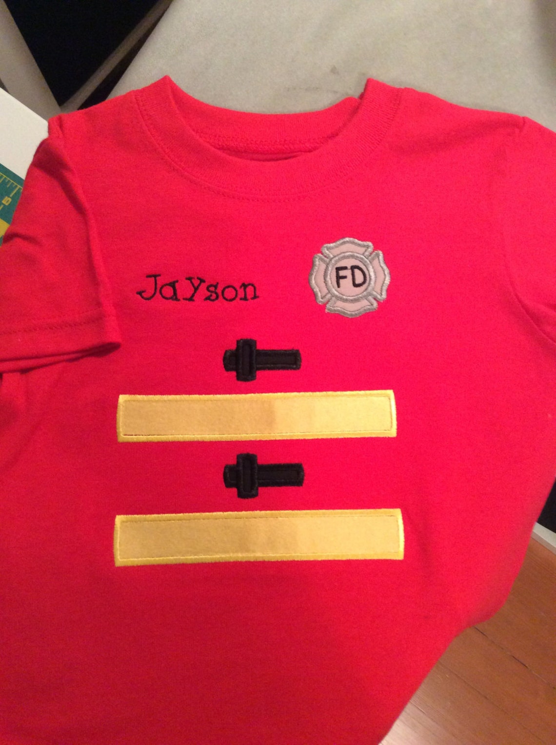 Fireman Shirt | Etsy