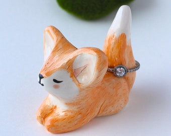 Fox cake topper | Etsy