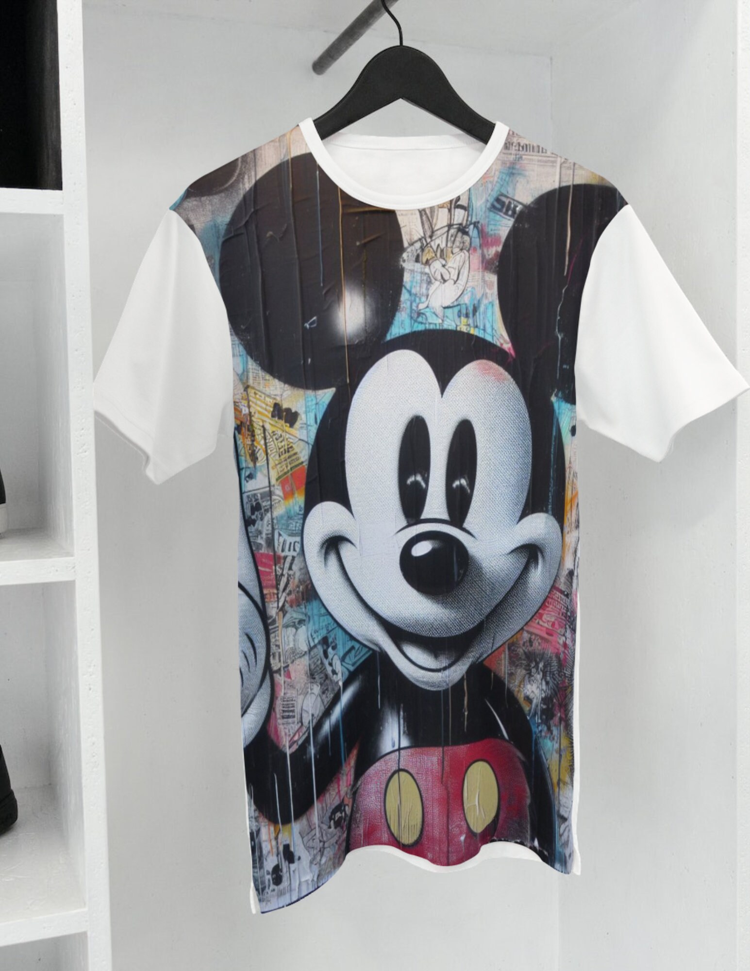 Mickey Mouse, Street Art, Digital Download, Printable Image, Digital ...