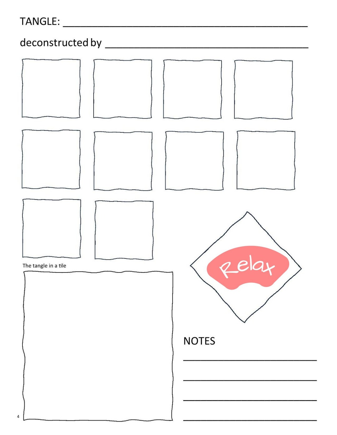 Template Book for Drawing Patterns and Their Step-by-step Instructions ...