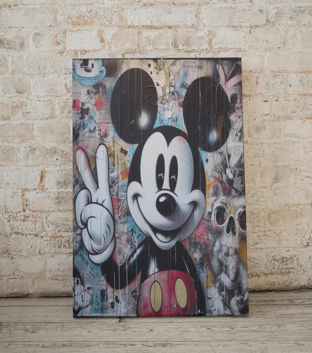 Mickey Mouse, Street Art, Digital Download, Printable Image, Digital ...