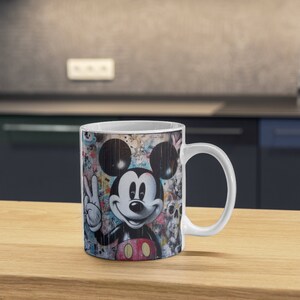 Mickey Mouse, Street Art, Digital Download, Printable Image, Digital ...