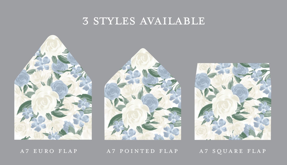 Printable Envelope Liner Template Colors Fully Editable - Etsy