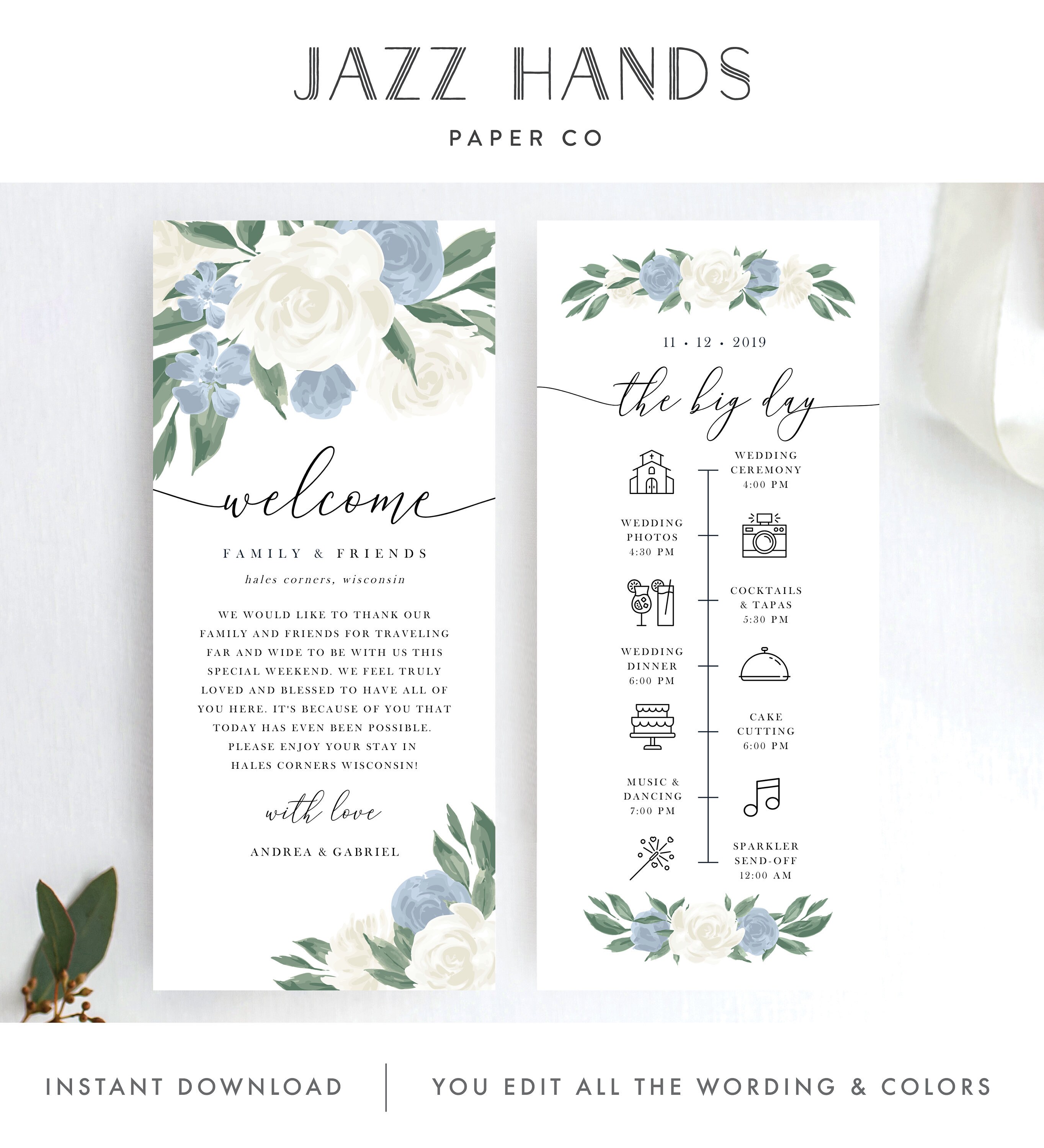Wedding Timeline Template Download