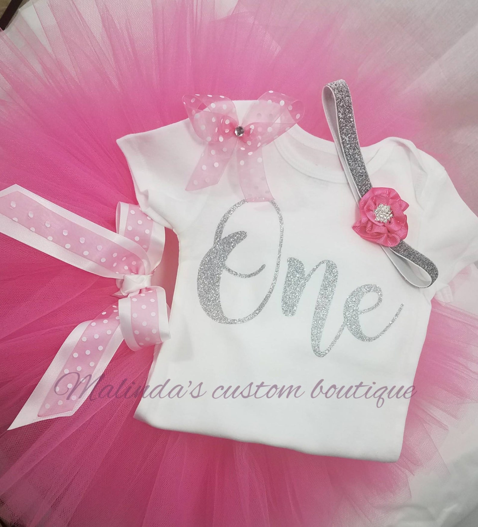 Birthday Tutu1st Birthday First Birthday One Year Tutu Set - Etsy