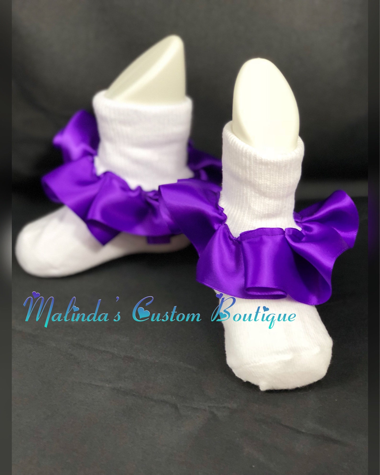 Ribbon Trimmed Socks Lace Trimmed Socks Ruffle Socks | Etsy