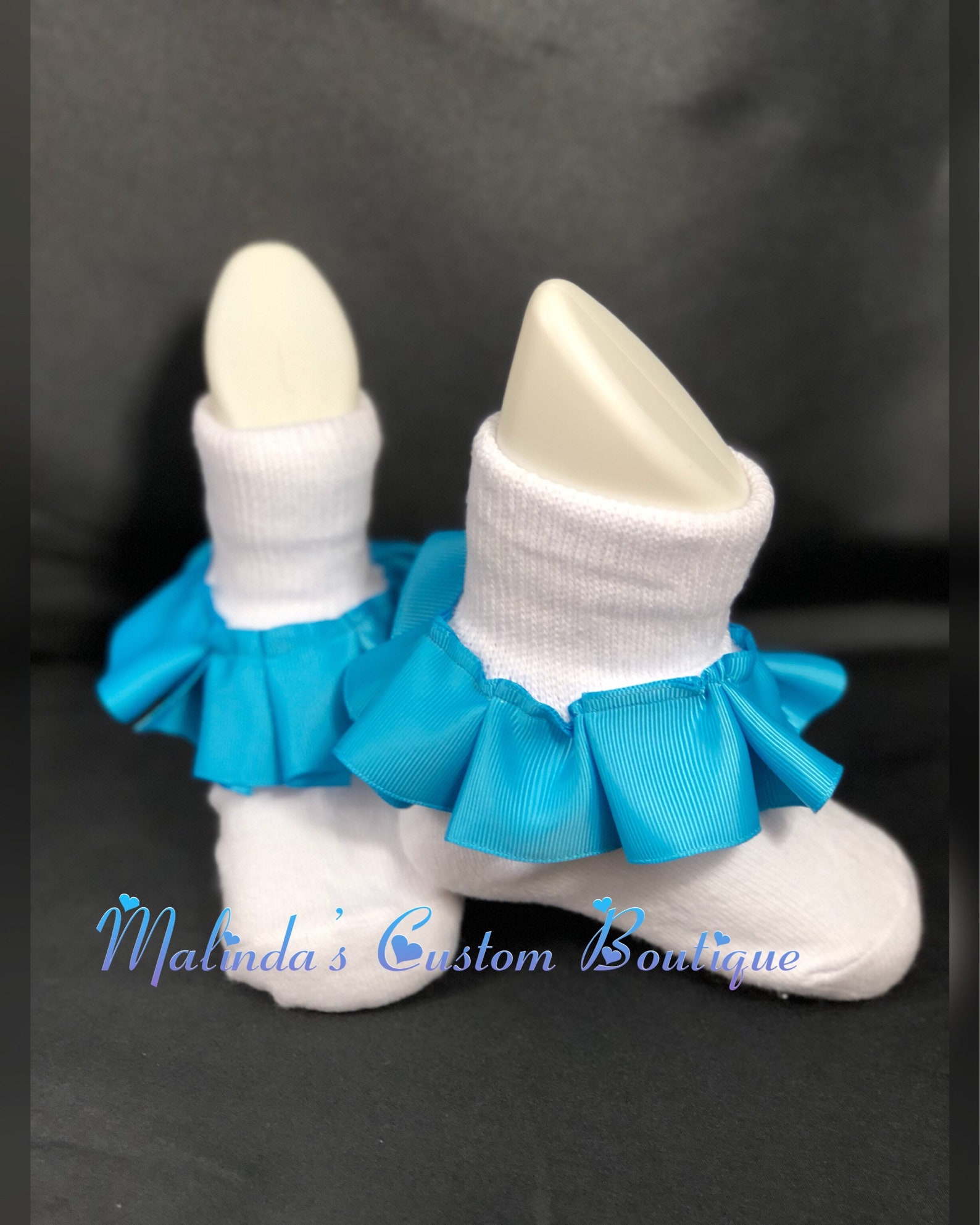 Ribbon Trimmed Socks Lace Trimmed Socks Ruffle Socks | Etsy