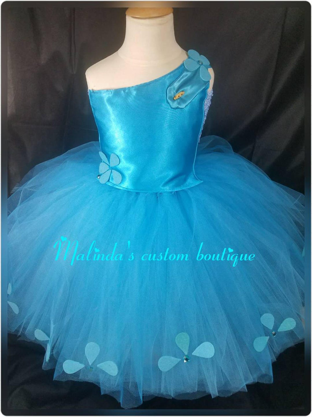 Poppy Jewel Costume With Gem Headpiece , Poppy Troll Tutu Dress, Trolls ...
