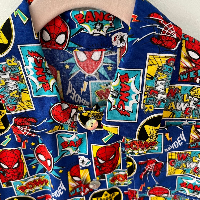 Spiderman Top - Etsy