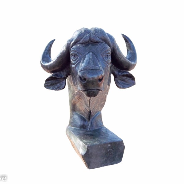 Decorative Bison Head - Etsy